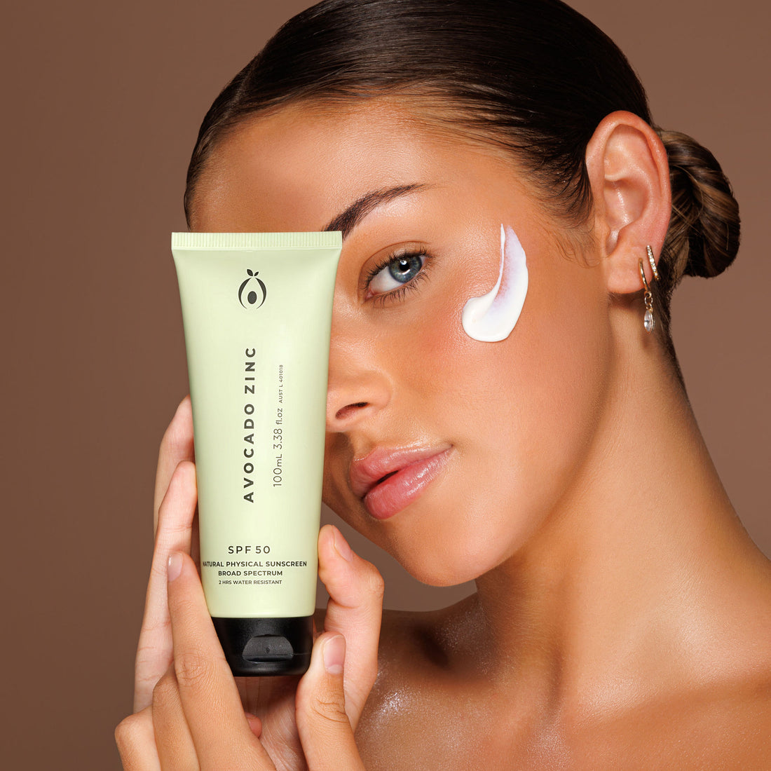 SPF 50 Natural Physical Sunscreen – Avocado Zinc